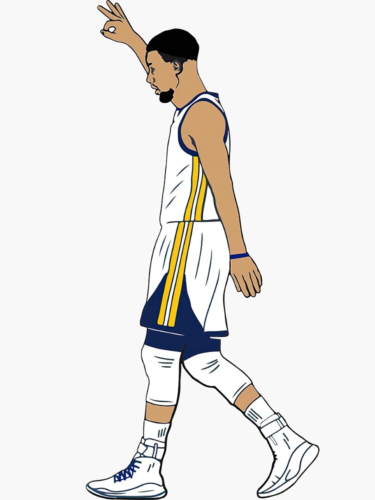 "stephen curry nigh ok" Sticker for Sale by KeltonMaggio | Redbubble