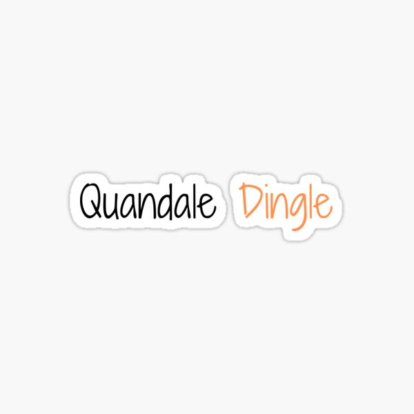 "Quandale Dingle Meme" Sticker for Sale by madraso | Redbubble