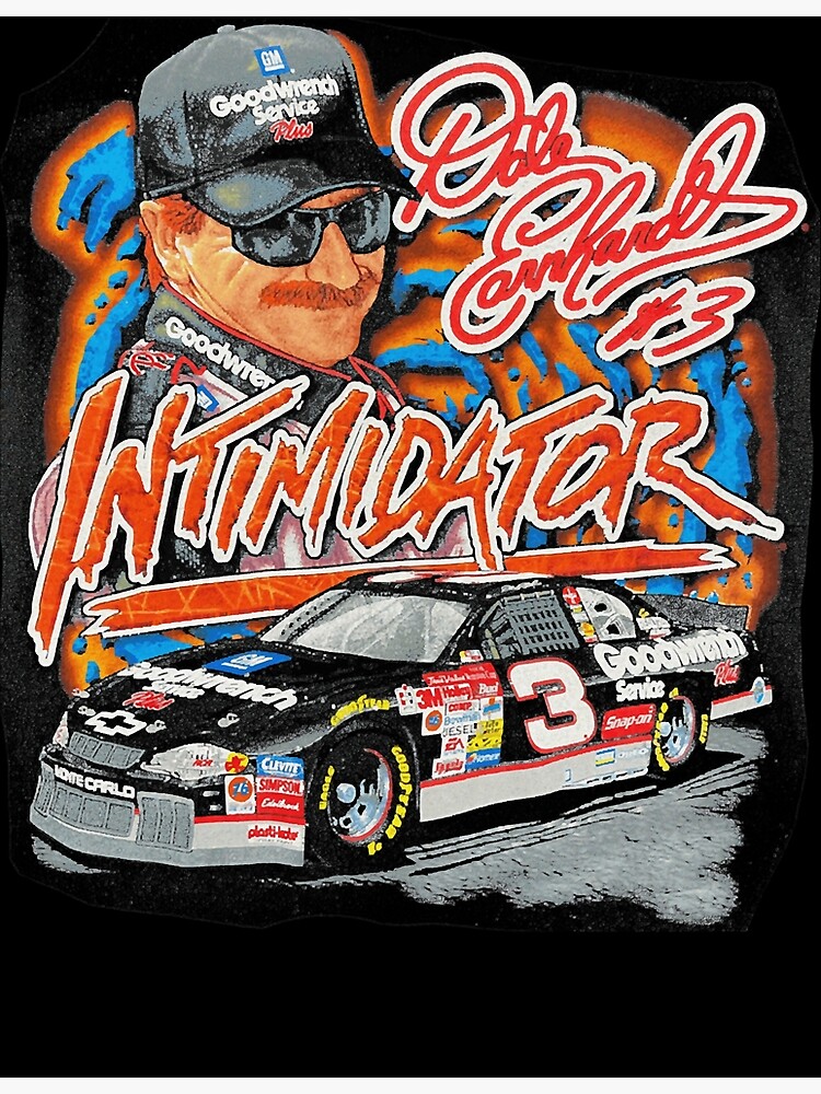 "Dale Earnhardt Intimidator Vintage" Poster for Sale by MICHILL5 ...