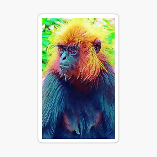 "Pys Chim water painting" Sticker for Sale by eenazubair | Redbubble