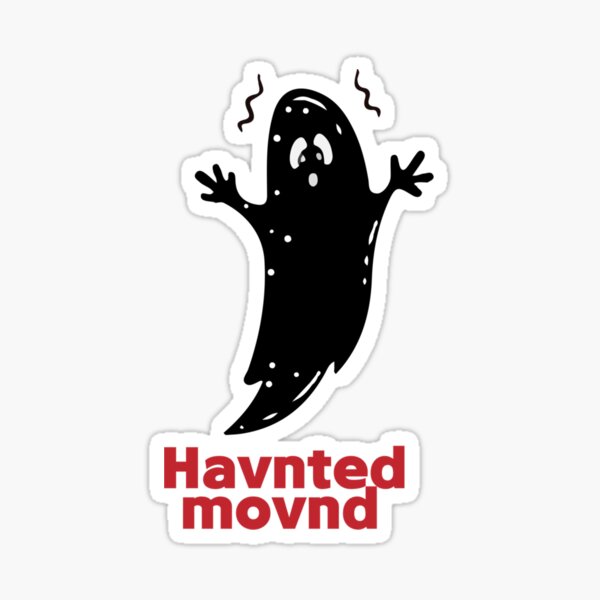 "haunted mound " Sticker for Sale by MagnoliaFash | Redbubble