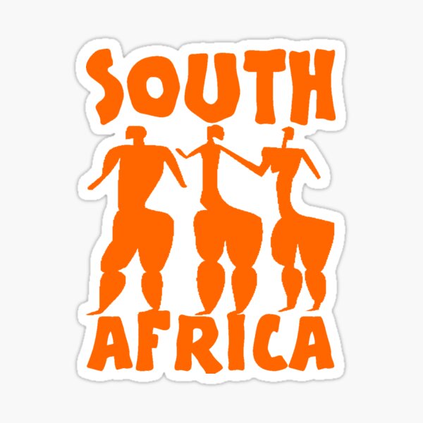 "South Africa (San Rock Art)" Sticker by planetterra | Redbubble