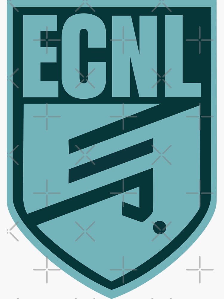 "Ecnl Logo Design" Sticker for Sale by khoukhi001 | Redbubble
