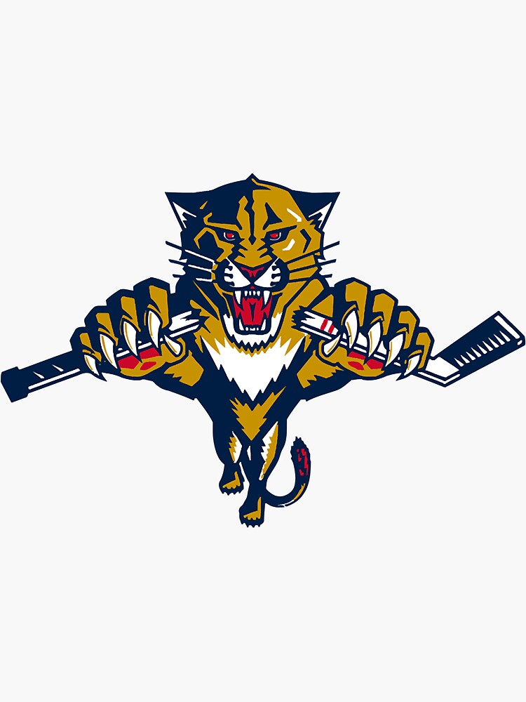 "Panthers alternate logo squad " Sticker for Sale by aleiyaalu | Redbubble