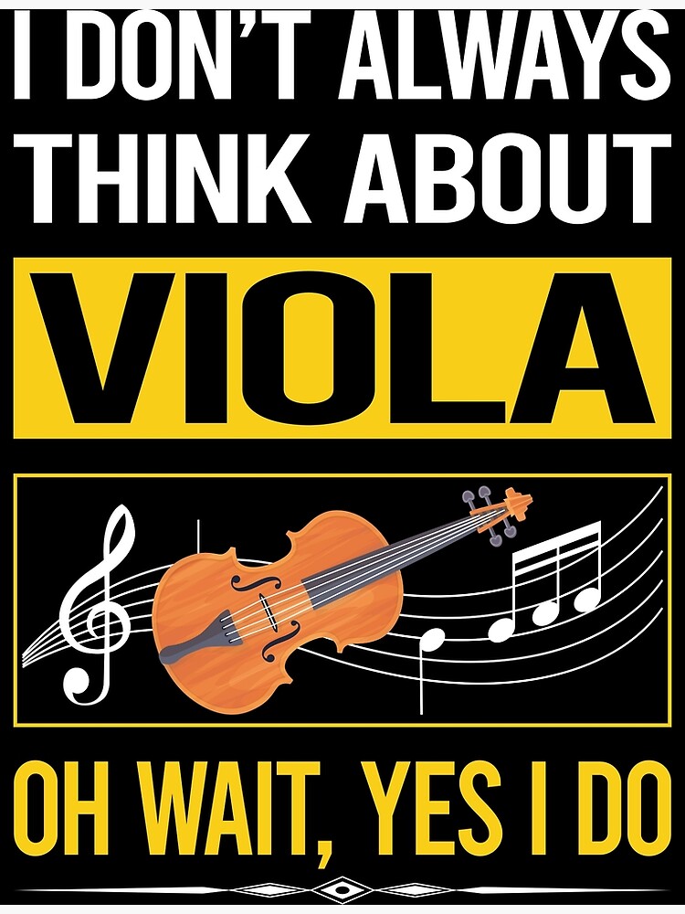 "Funny Yes I Do Viola Violist" Poster for Sale by kempsatpusop | Redbubble