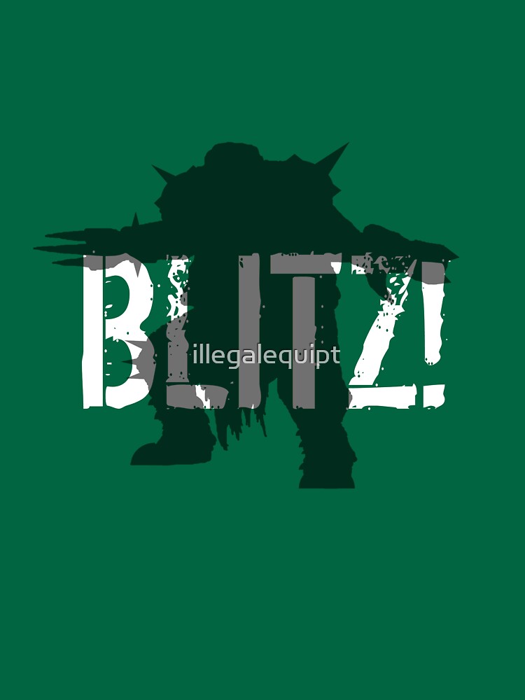 "Orc Blood Bowl Blitz merch" T-shirt for Sale by illegalequipt ...