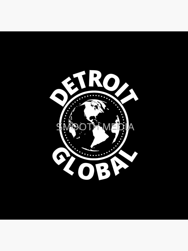 "DETROIT GLOBAL" Poster for Sale by black400 | Redbubble
