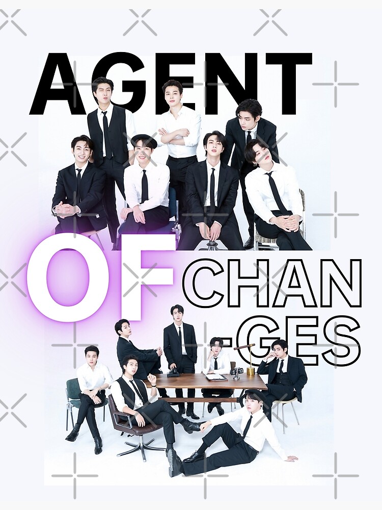 "Agent of Change Group Photo Fan art Design" Poster for Sale by ...
