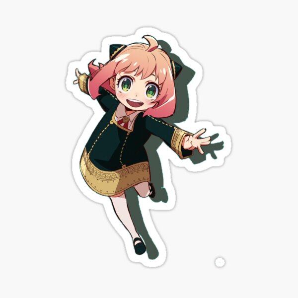 "Anya" Sticker for Sale by Smokyez | Redbubble
