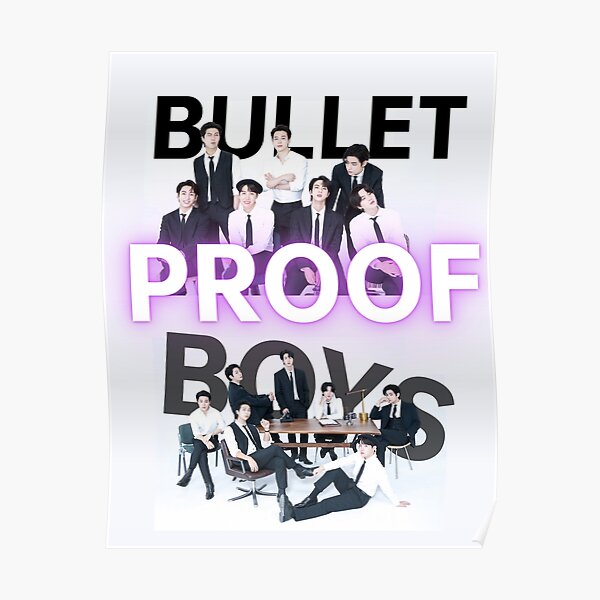 "Bulletproof Boys Group Photo Fan art Design" Poster for Sale by ...