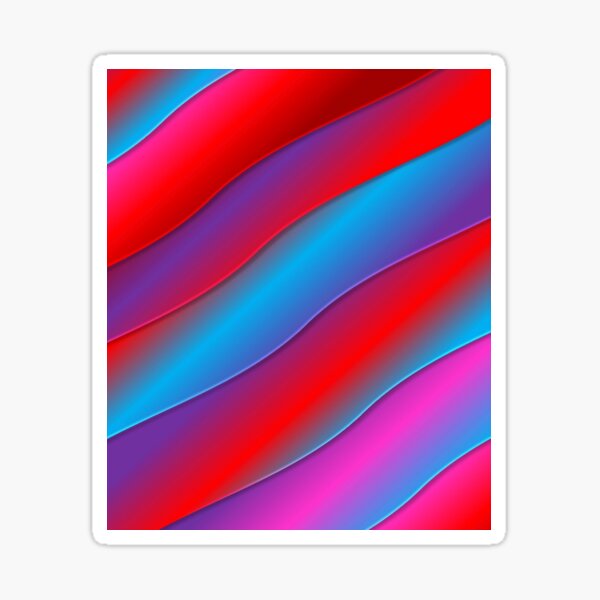 "Multi color" Sticker for Sale by Phrasesandmore | Redbubble