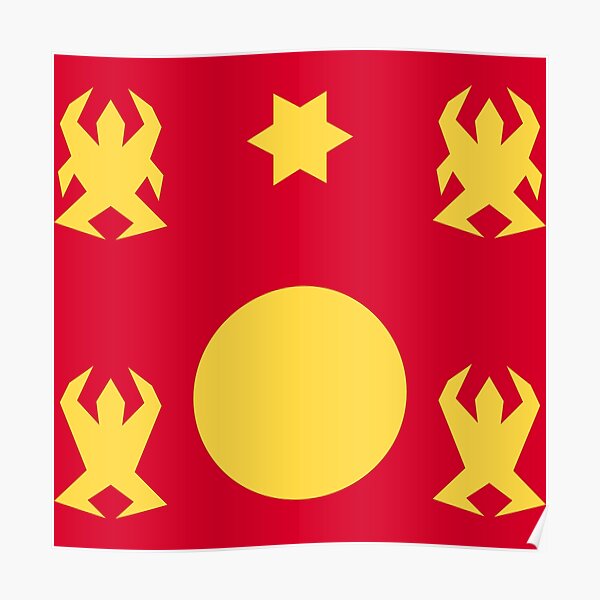 "Hmong (Laos) Flag" Poster for Sale by MKMemo1111 | Redbubble