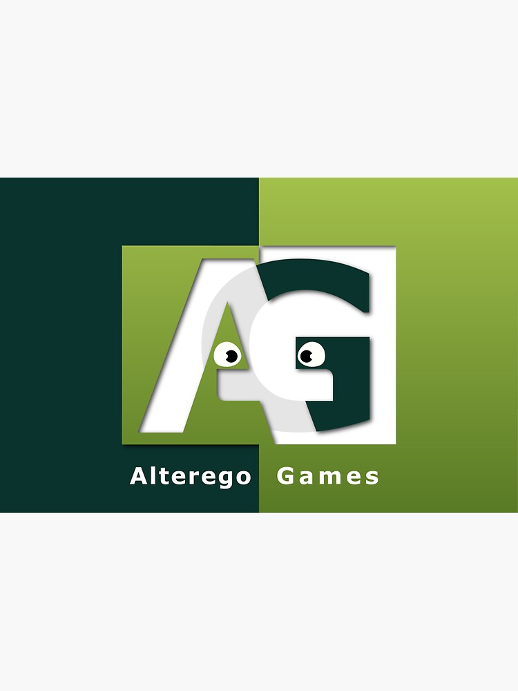 "Alterego Games Logo" Sticker for Sale by AEG-Vincent | Redbubble
