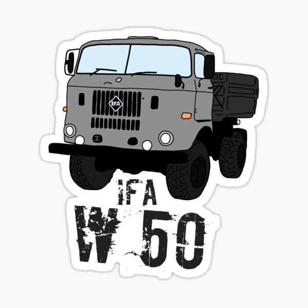 "ifa w50" Sticker for Sale by ntdesign816 | Redbubble