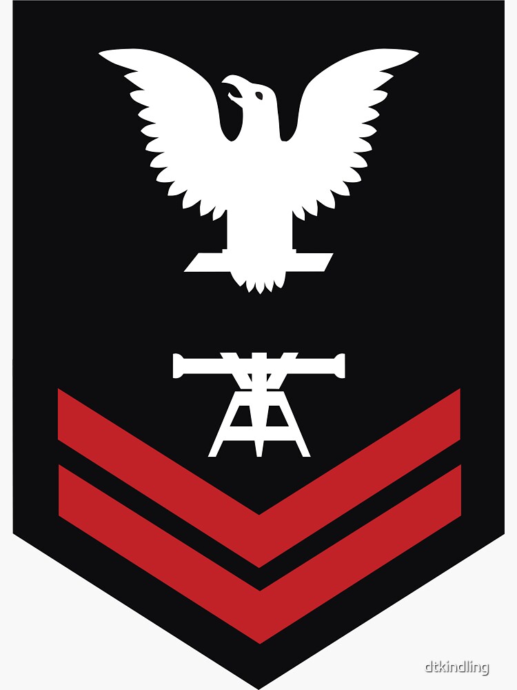 "FT2 Fire Control Technician Second Class" Sticker for Sale by ...