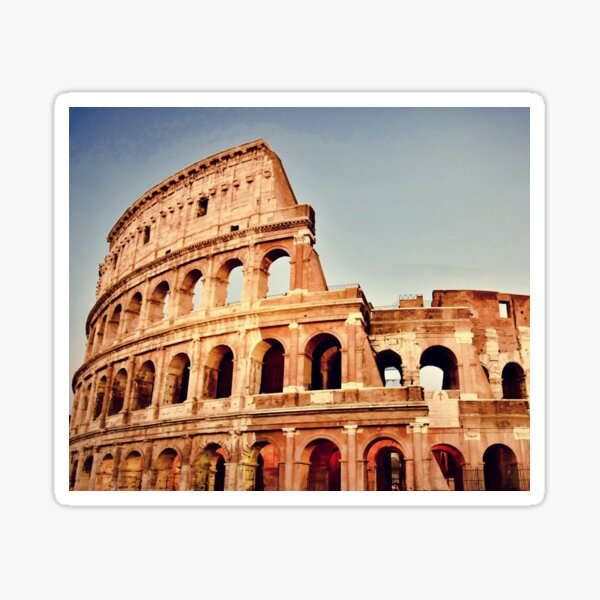 "Colosseum Ancient Rome" Sticker by travelforest | Redbubble