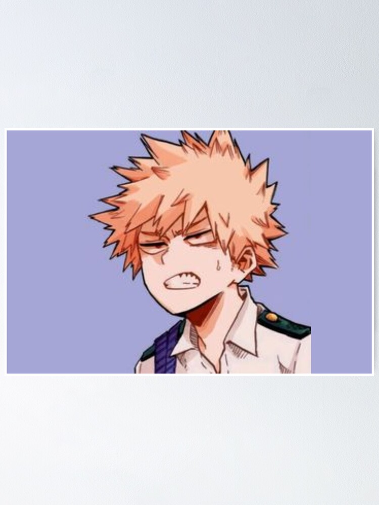 "My Hero Academia Kacchan" Poster for Sale by fanatic-for-u | Redbubble