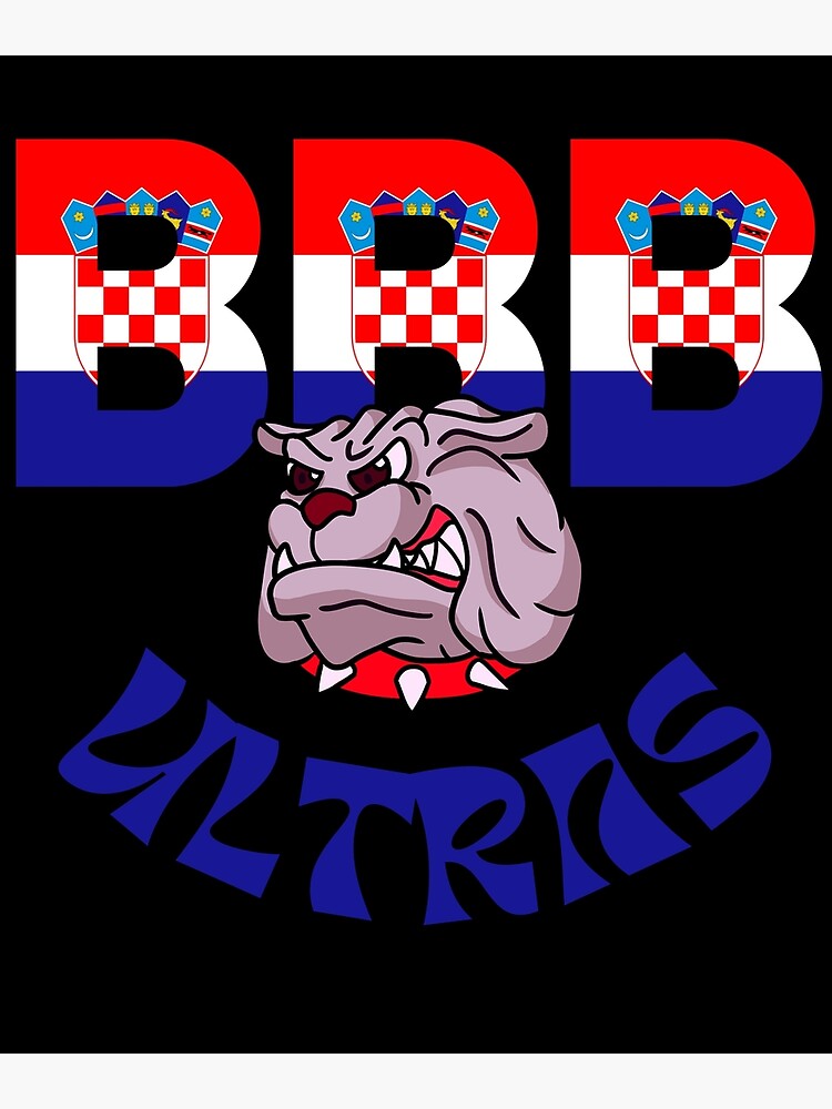 "BAD BLUE BOYS ULTRAS" Poster for Sale by GRADA007 | Redbubble