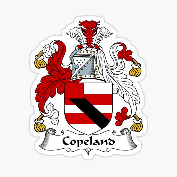 "Copeland" Sticker for Sale by HaroldHeraldry | Redbubble