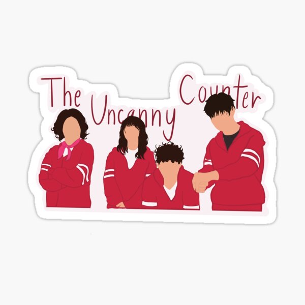 "Uncanny counter with counters" Sticker for Sale by Aria0819 | Redbubble