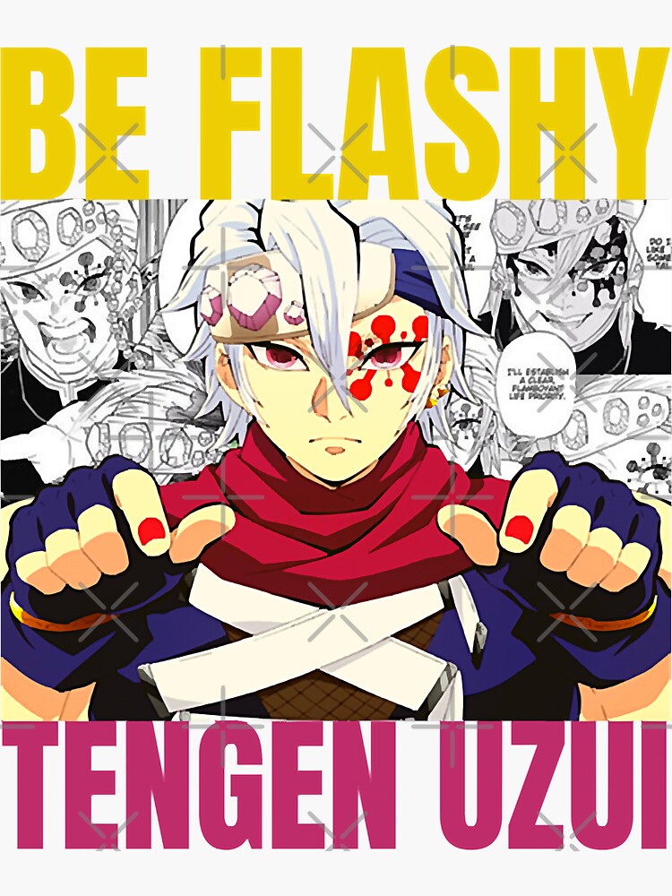 "Cunning Demon'S Power Tengen Uzui Be Flashy Hashira Cool Gifts ...