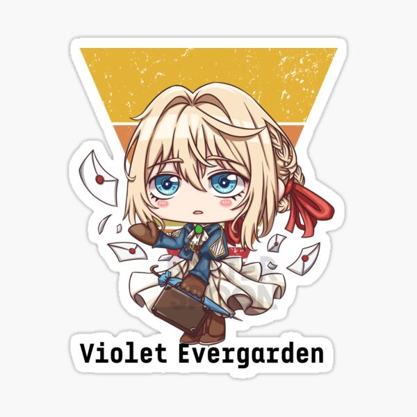 "Violet Evergarden" Sticker for Sale by lownashop | Redbubble