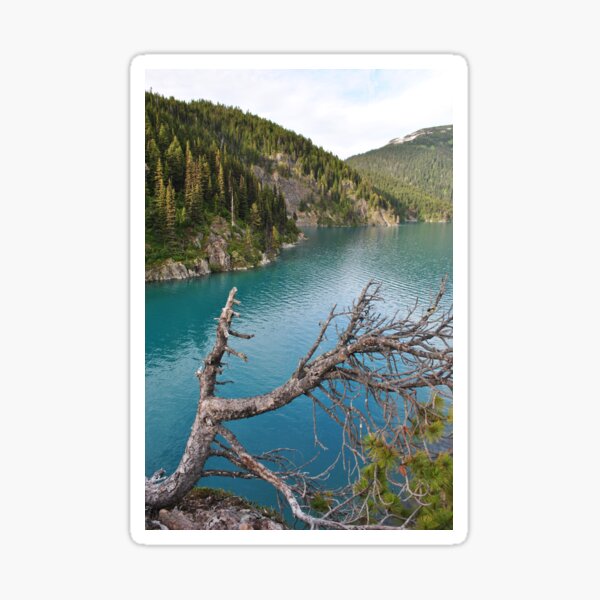 "Garibaldi Lake " Sticker for Sale by JennaKnight | Redbubble