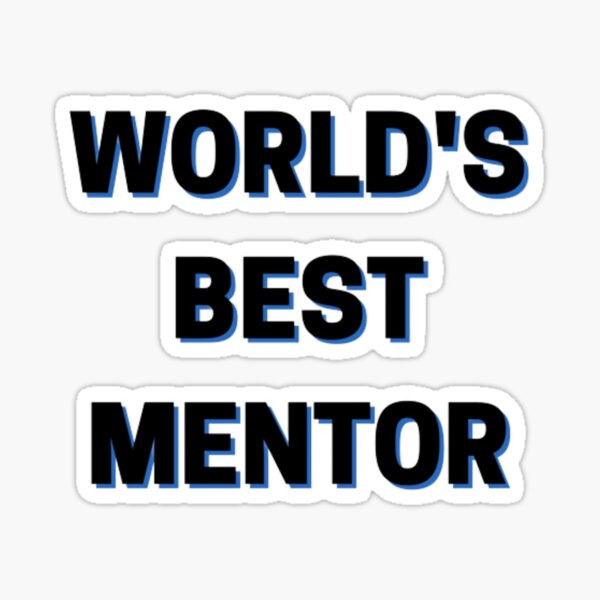 "Eagle Scout Mentor Gift "World's Best Mentor"" Sticker for Sale by ...