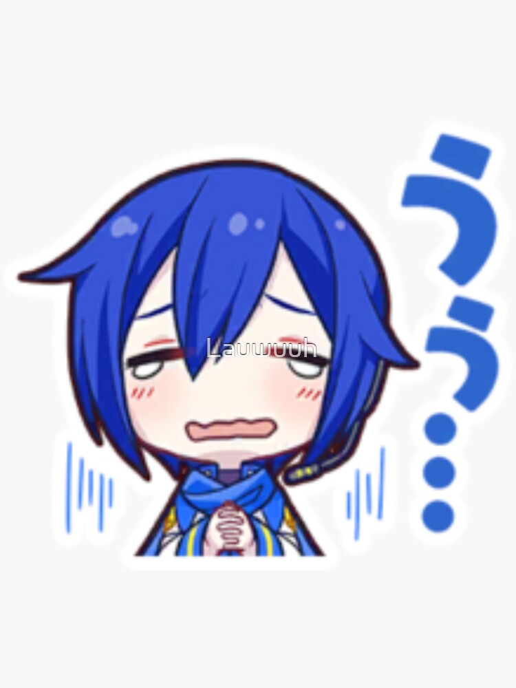 "KAITO stamp" Sticker for Sale by Lauwuuh | Redbubble