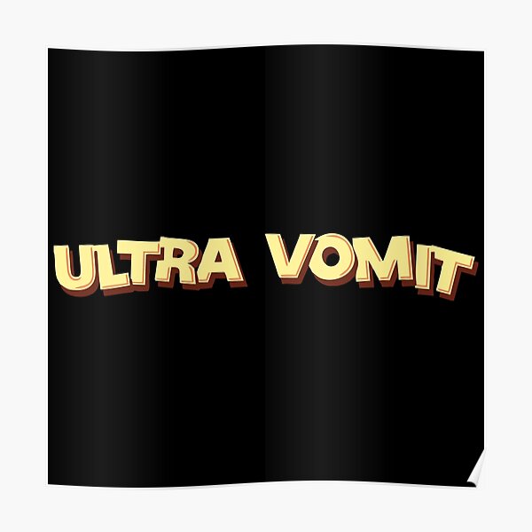 "Most Selling Ultra Vomit Band Design" Poster for Sale by baneimosew ...