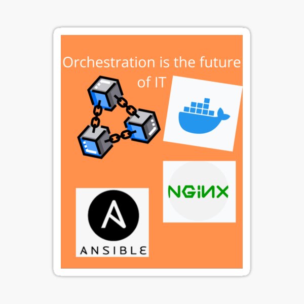"Orchestration is the future of IT" Sticker for Sale by UpcomingTech ...