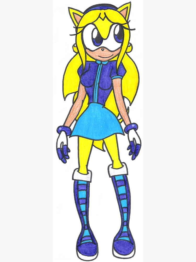 Pegatina «Maria Robotnik el Erizo» de SSL13 | Redbubble