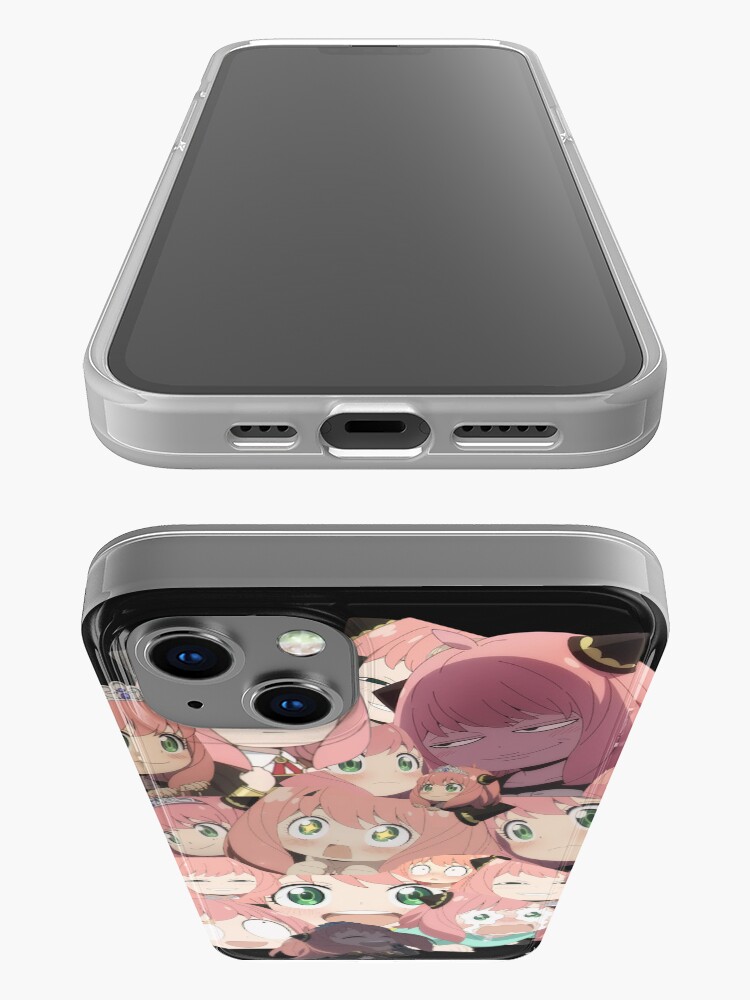 "Spy X Family Anya Forger Collage Collection Many Faces" iPhone Case ...