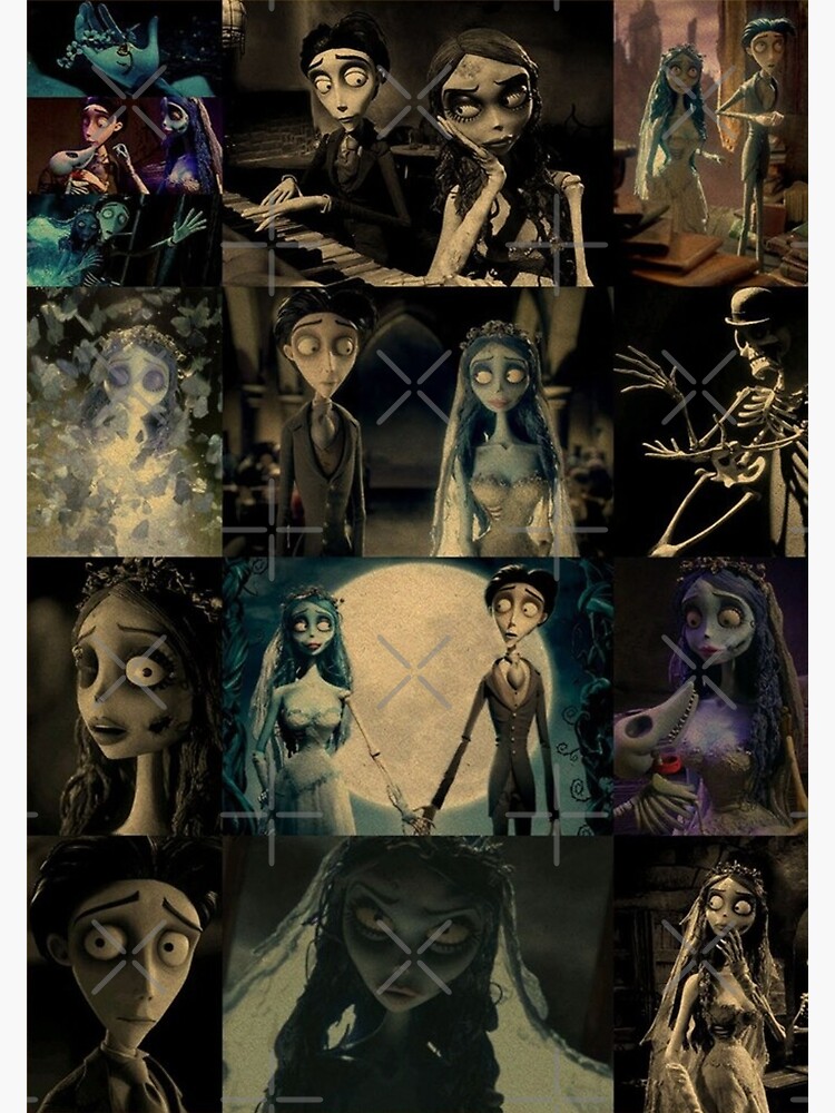 "Corpse Bride , victor and emily" Poster for Sale by fanartmikha ...
