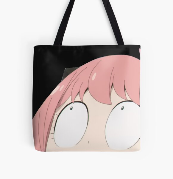 "Spy X Family Anya Forger Funny Cute Face Looking Up Derpy" Tote Bag by ...