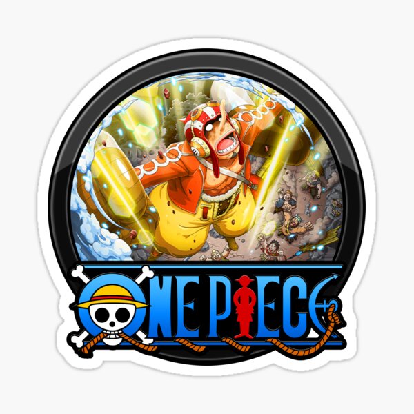 "ONE PIECE - GOD USOPP" Sticker for Sale by CIRCLERET | Redbubble
