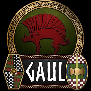 "Gaul Ancient Gaelic Warrior Symbol" Art Board Print for Sale by ...