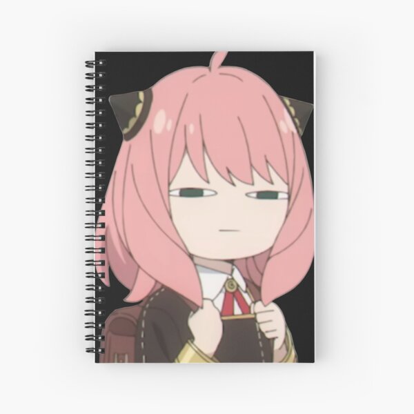 "Spy X Family Anya Forger Funny Angry Derpy Suspicious Face" Spiral ...
