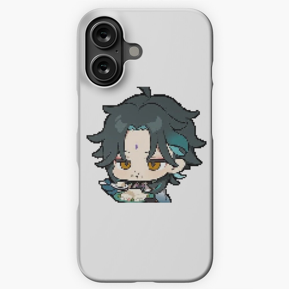 "Genshin Impact - Xiao Eating Pixel Emote" Sticker for Sale by ...