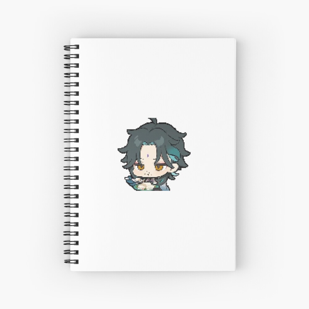 "Genshin Impact - Xiao Eating Pixel Emote" Sticker for Sale by ...