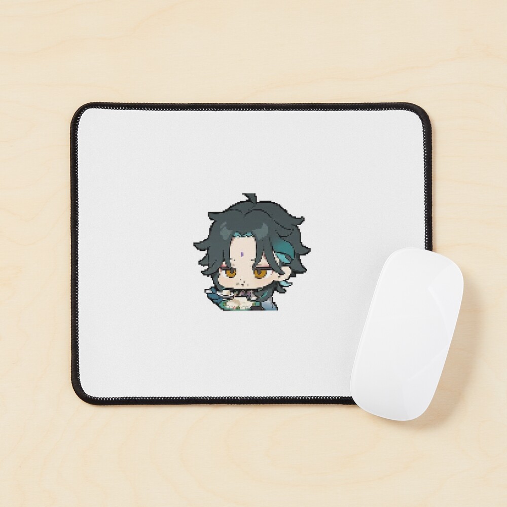 "Genshin Impact - Xiao Eating Pixel Emote" Sticker for Sale by ...