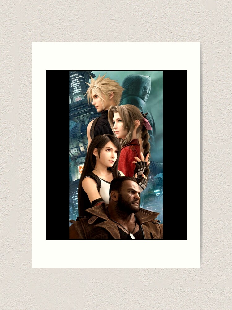 "Final Fantasy VII Remake 7" Art Print for Sale by eleteriwm | Redbubble