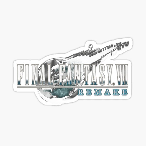 "Final Fantasy VII Remake Logo 5" Sticker for Sale by eleteriwm | Redbubble