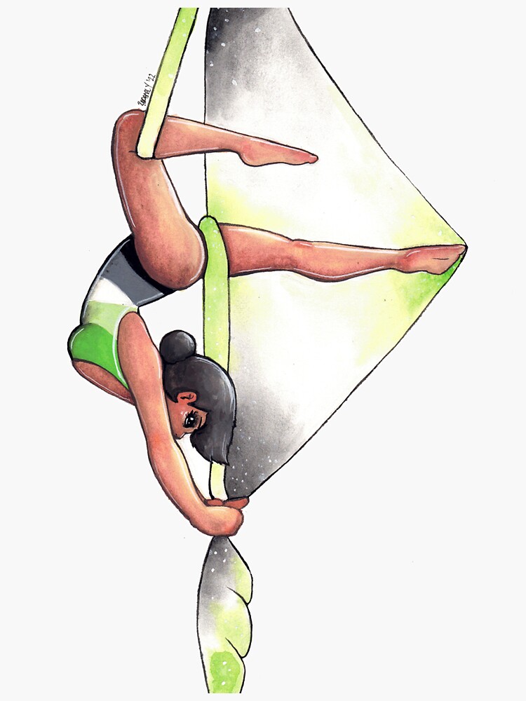 "Aromantic Pride Silks" Sticker for Sale by RemiProbably | Redbubble