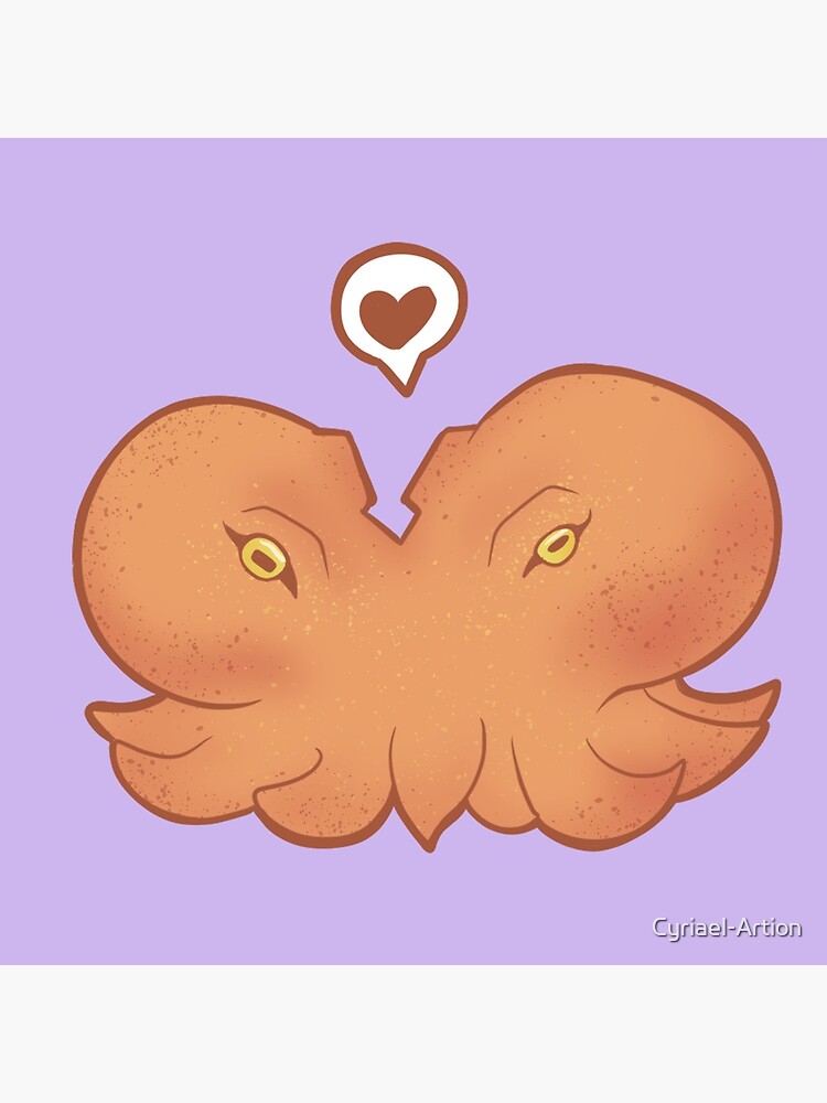 "two headed octopus" Poster for Sale by Cyriael-Artion | Redbubble