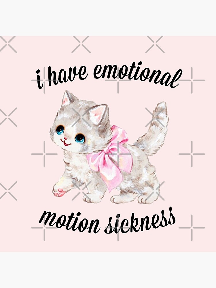 "motion sickness" Poster for Sale by angelicgirl-444 | Redbubble