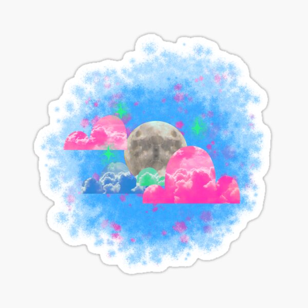 "Discreet Poly Pride Space Design" Sticker for Sale by BluPigeonPro ...