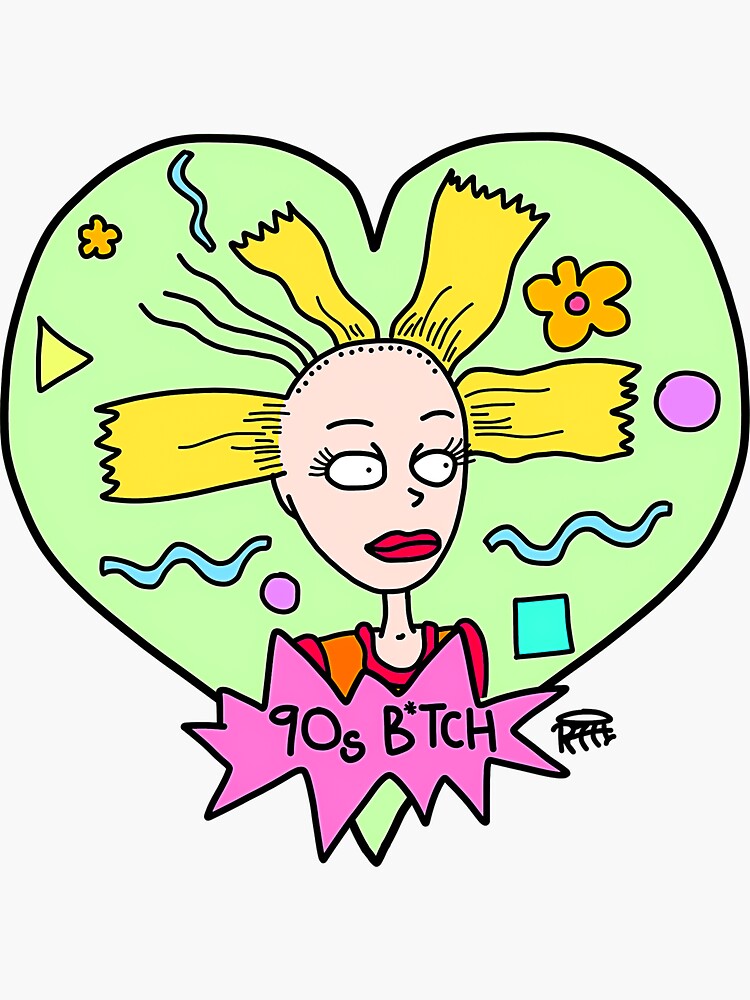"Rugrats Cynthia Doll" Sticker for Sale by Rosamoaughter | Redbubble