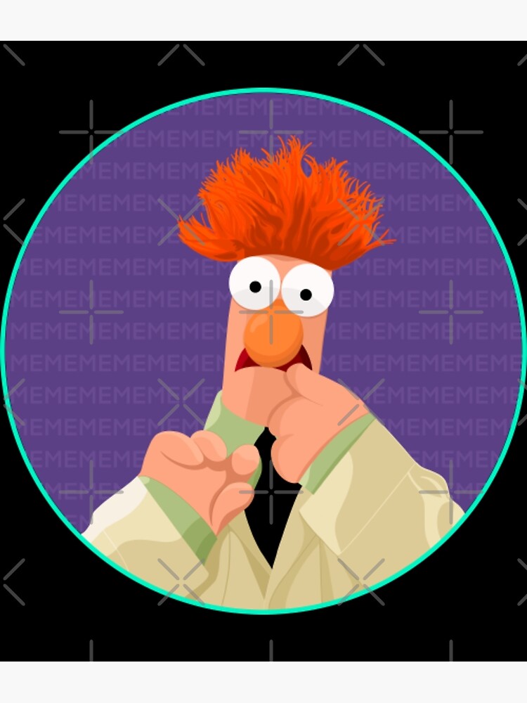 "Beaker " Poster for Sale by MichaelRojas1 | Redbubble