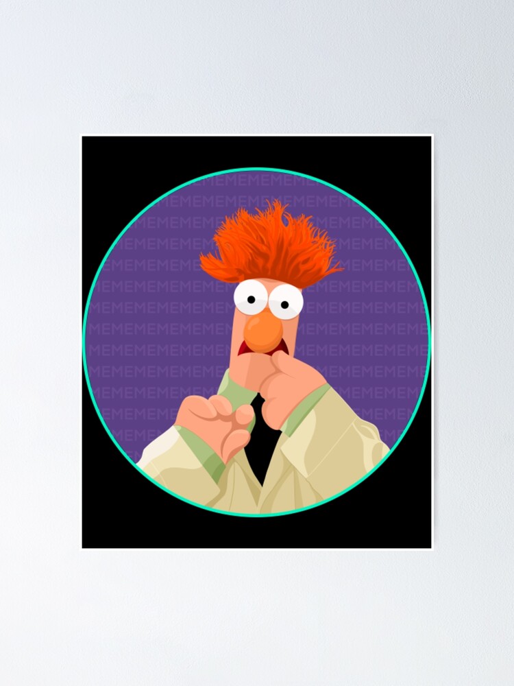 "Beaker " Poster for Sale by MichaelRojas1 | Redbubble